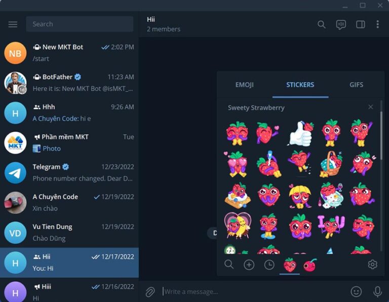 Hướng dẫn tải sticker Telegram đơn giản nhất