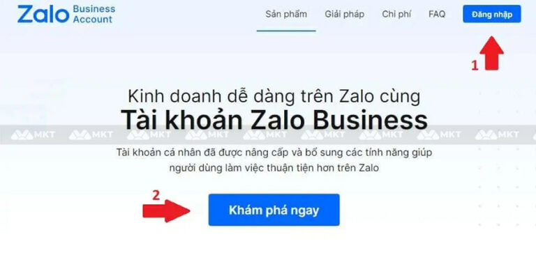 Tài Khoản Business Zalo Là Gì? Cách Đăng Ký zBusiness Free