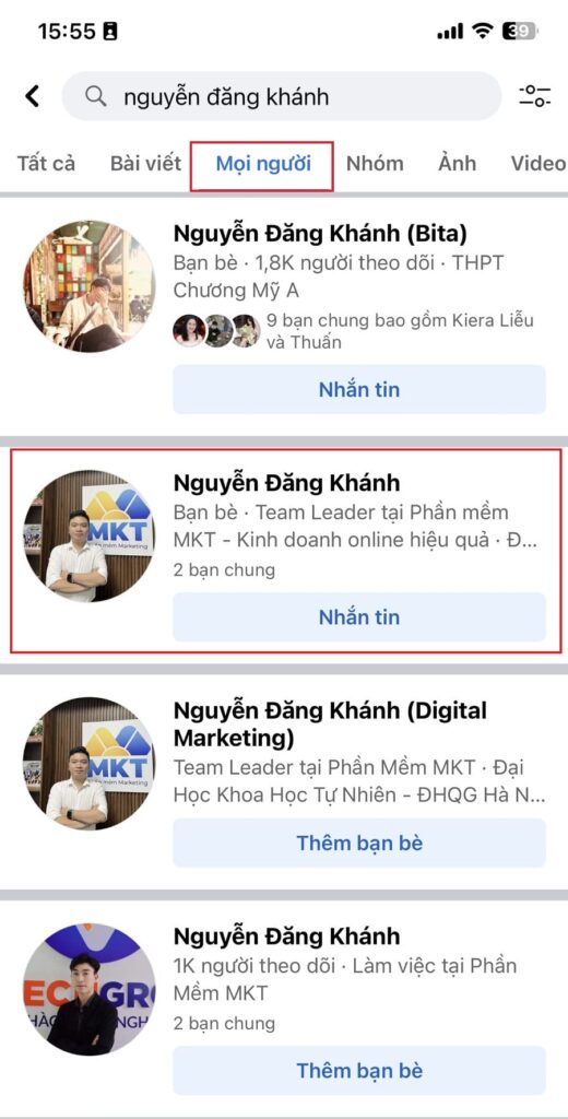 4 Cách Tìm Tài Khoản Facebook Chính Xác Nhất 2025