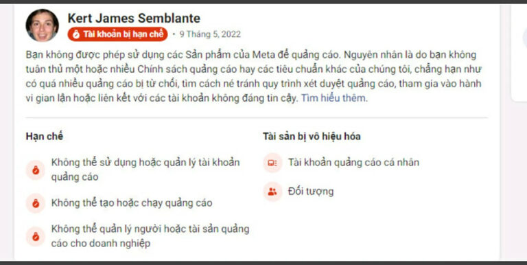 VIA 902 là gì? Các loại VIA 902 trên thị trường Facebook Ads