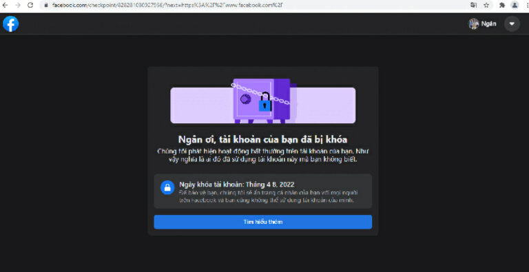 Checkpoint 956 Là Gì? Cách mở khóa Facebook 956 két tím FB