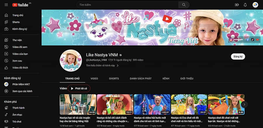 Top 10 kênh YouTube nhiều sub nhất Việt Nam bạn nên biết