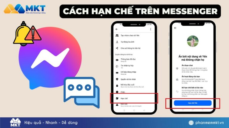 Hướng dẫn 2 cách tắt hạn chế trên Messenger mới nhất 2025