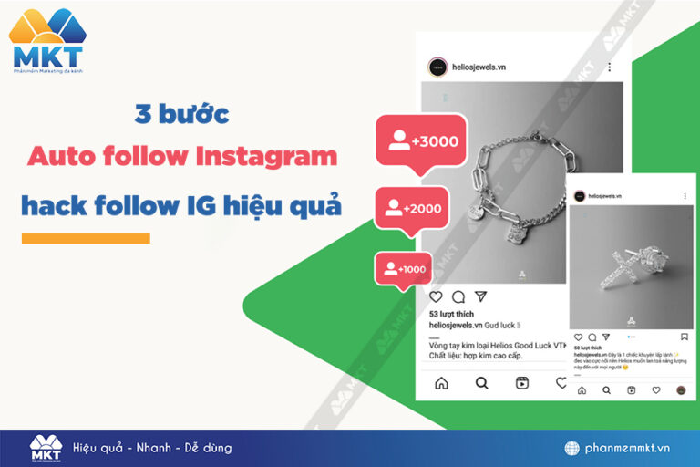 Cách auto follow Instagram phổ biến và hiệu quả nhất hiện nay
