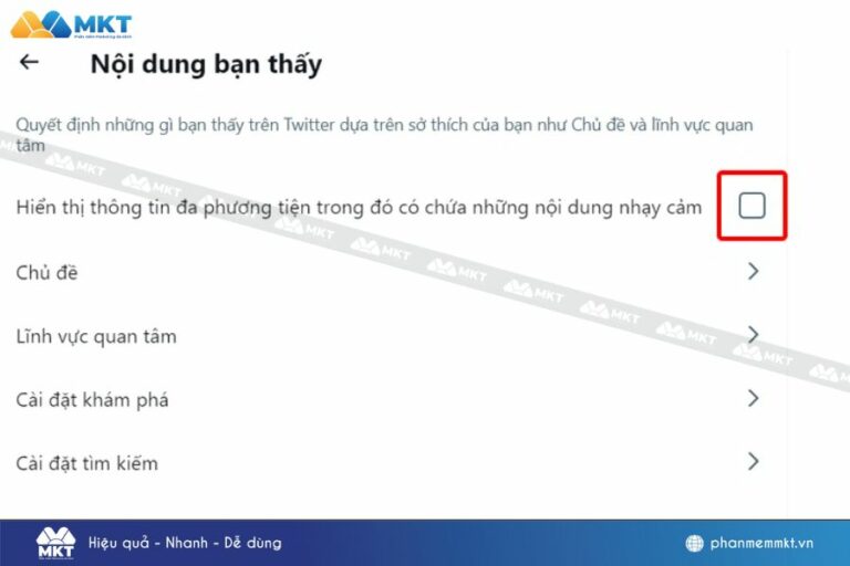 Cách Tắt Nội Dung Nhạy Cảm Trên Twitter Iphone, Android, Web