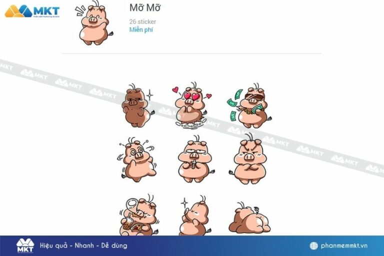 Gợi Ý 100+ Sticker Zalo Độc Lạ - Thú Vị - Vui Nhộn Nhất