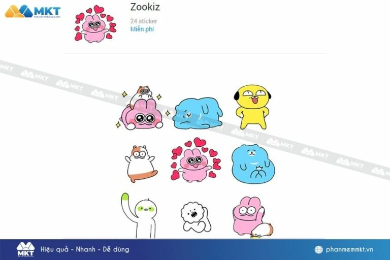 Gợi Ý 100+ Sticker Zalo Độc Lạ - Thú Vị - Vui Nhộn Nhất