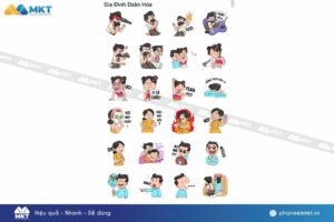 Gợi Ý 100+ Sticker Zalo Độc Lạ - Thú Vị - Vui Nhộn Nhất