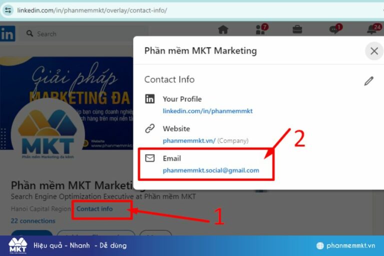 Bật Mí 3 Cách Lấy Email Từ LinkedIn Đơn Giản, Nhanh Chóng