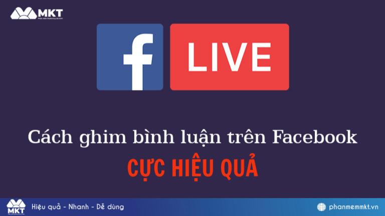 Cách ghim bình luận trên Facebook cực đơn giản trong 5s