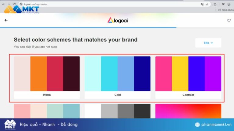 Top 8 trang web tạo logo bằng AI miễn phí đẹp, chuyên nghiệp
