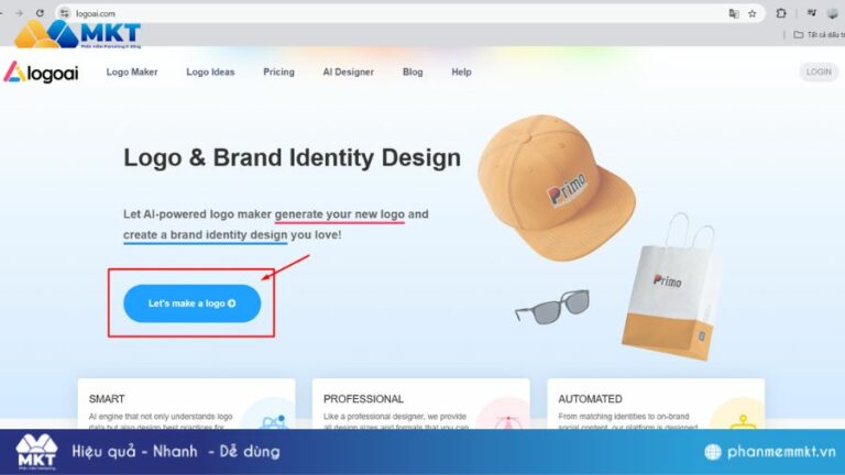 Top 8 trang web tạo logo bằng AI miễn phí đẹp, chuyên nghiệp