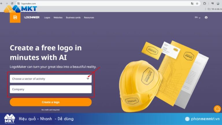 Top 8 trang web tạo logo bằng AI miễn phí đẹp, chuyên nghiệp
