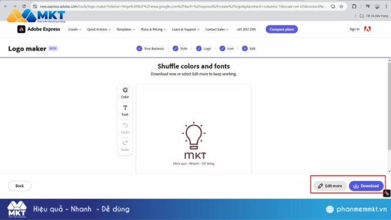 Top 8 trang web tạo logo bằng AI miễn phí đẹp, chuyên nghiệp