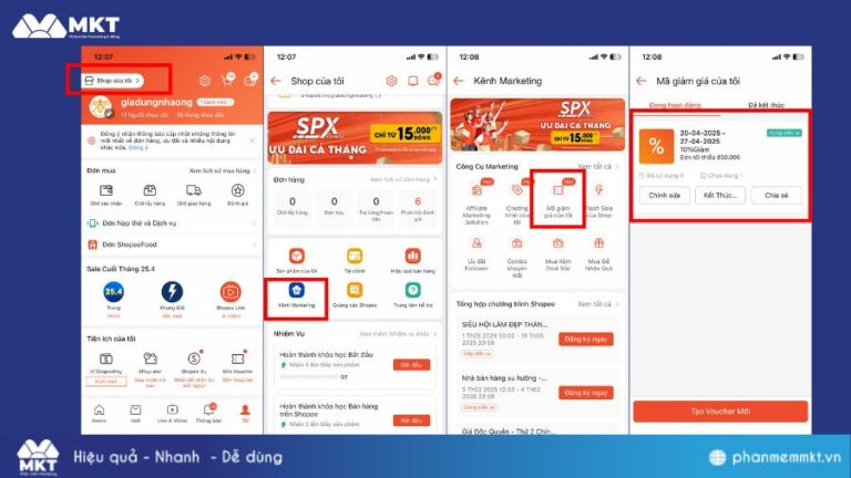 6 Bước gắn tag video Shopee cho người mới bán hàng