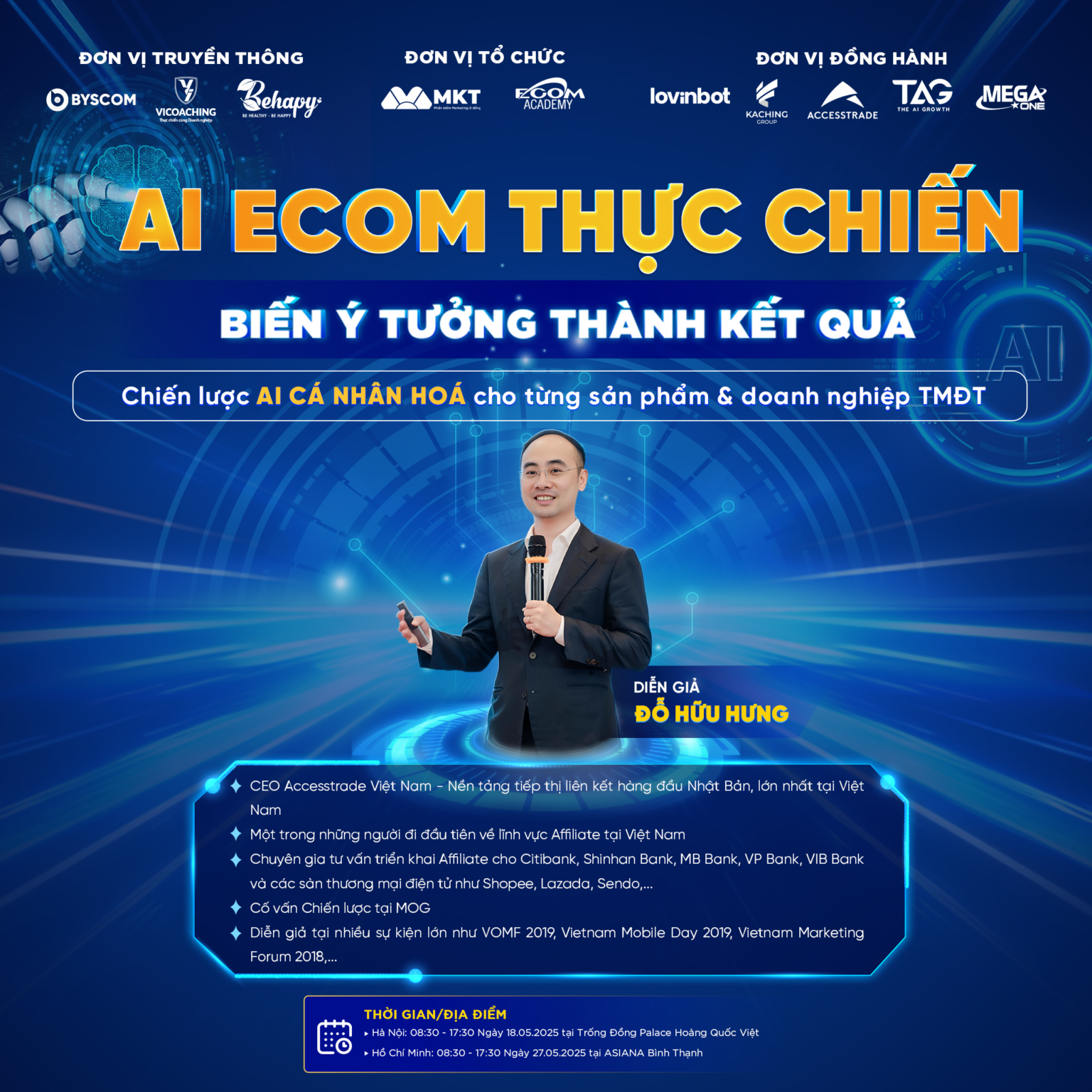 Sự Kiện: "AI ECOM THỰC CHIẾN: Biến Ý Tưởng Thành Kết Quả"