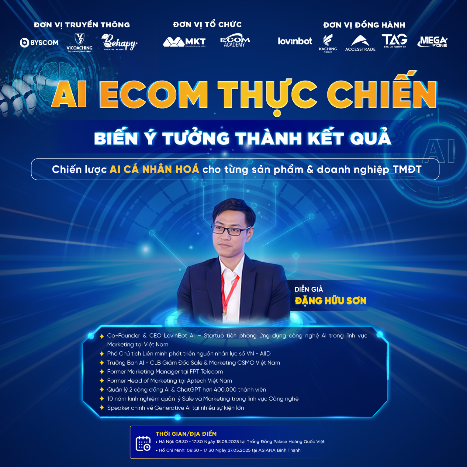Sự Kiện: "AI ECOM THỰC CHIẾN: Biến Ý Tưởng Thành Kết Quả"