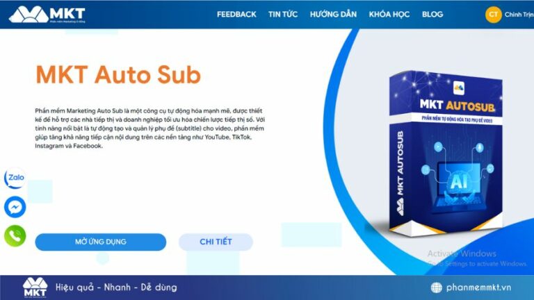 Autosub video: Tạo phụ đề tự động cho video chính xác 100%