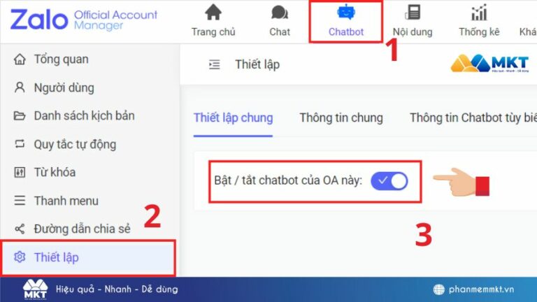 Cách tạo Chatbot trên Zalo cực đơn giản với 3 bước