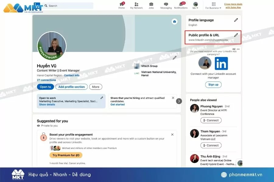 2 Cách Rút Gọn Link LinkedIn Chuẩn SEO Trong 30 Giây