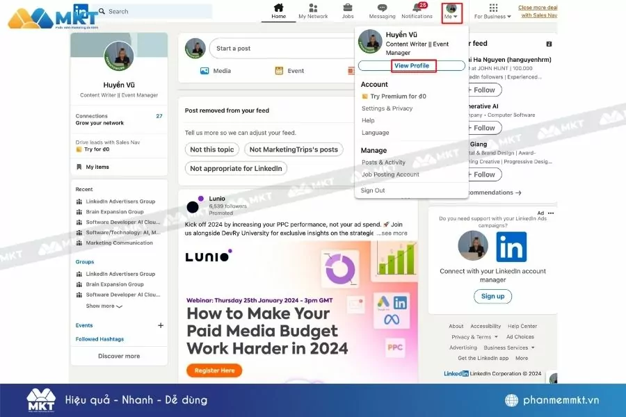 2 Cách Rút Gọn Link LinkedIn Chuẩn SEO Trong 30 Giây