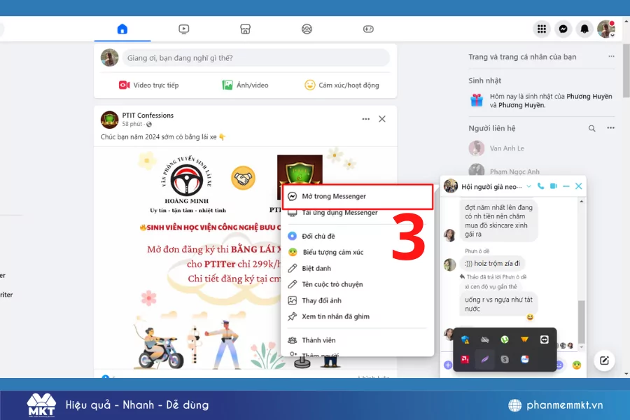 Hướng dẫn 2 Cách lấy link nhóm Messenger siêu nhanh chóng